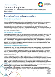 Queensland trauma strategy